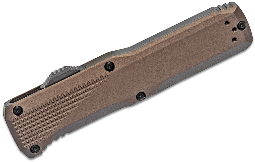 Benchmade (4600DLC-1) "Phaeton" Dual Action OTF, 3.45" CPM-S30V Black ...