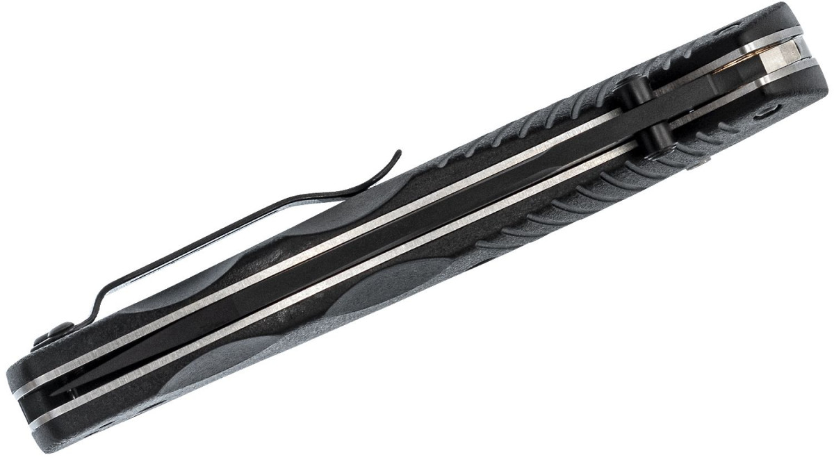 Benchmade (583SBK) "Barrage" Assisted Folder, 3.60" 154CM Black ...