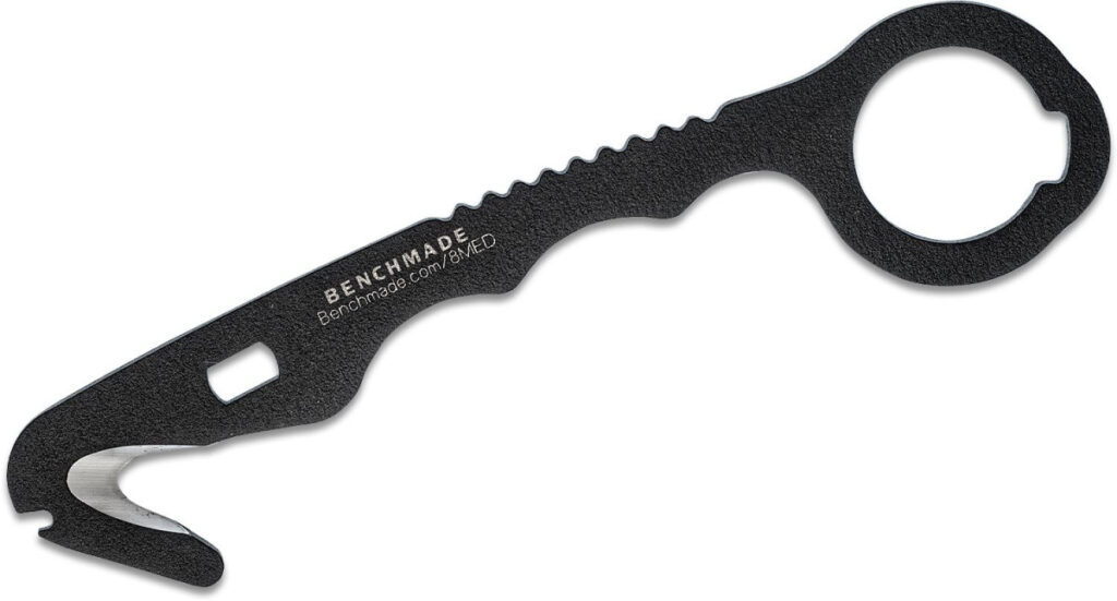Benchmade (8BLKWMED) "8 Hook/02 Wrench" Fixed Rescue Hook 6.5", 440C ...