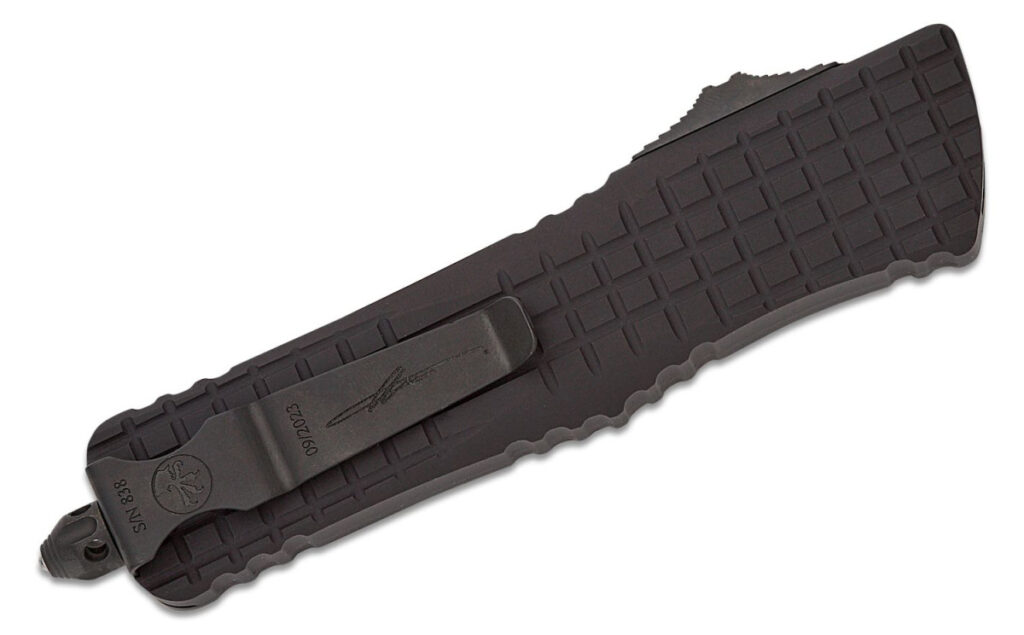 Microtech (142-1CT-DSH) "Combat Troodon Delta Shadow" Dual Action OTF ...